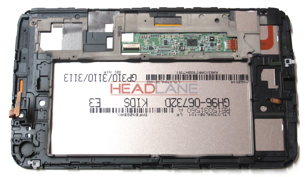 Samsung SM-T2105 Galaxy Tab 3.0 7.0 LCD Display / Screen + Touch - Yellow - GH97-14892C